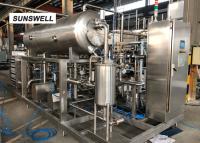 China DN65 Material Outlet Diameter Carbonated Drink Bottling Machine For Beverage Factory for sale