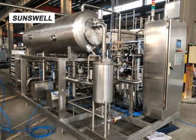 China DN65 Material Outlet Diameter Carbonated Drink Bottling Machine For Beverage Factory for sale