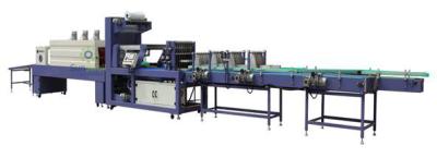 China Semi-Auto Shrink Packaging Equipment 0.4stere/min For Bottled Water for sale