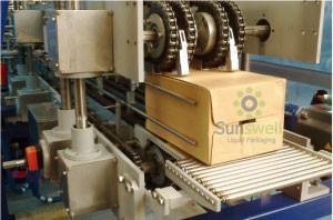 China Full Automatic Carton Box Shrink Packaging Equipment 0.6-0.8Mpa Operating Air Pressure 10 Packs Per Minute for sale