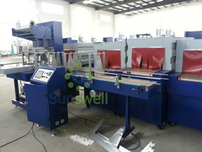 China PET Bottle Shrink Packaging Equipment , Small Beverage Bottle Wrap Packing Machine for sale