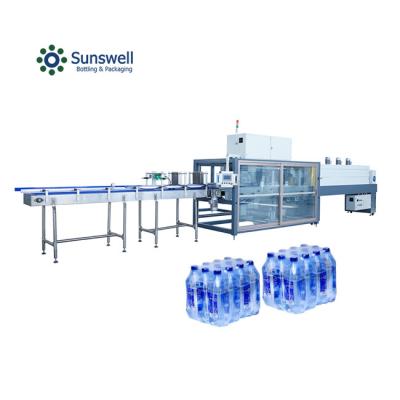 China MB-450A Automatic PE Film Shrink Wrapping Machine 45 Packs/Min for Glass Bottles 420x280x350mm for sale