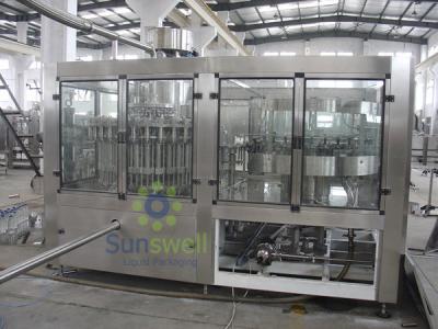 China Customized Tea Filling Machine with 3000-18000 Bottles/Hour Capacity and SUS304 Stainless Steel Construction for sale