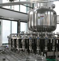 China RXGF Tea Filling Machine 1000-22000BPH Stainless Steel Hot Water Bottling Equipment with 5.5kW Power for sale