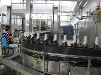 China Fully Automatic Beer Filling Machine for Glass Bottles 1500-16000BPH Capacity with SS304/SS316 Construction for sale
