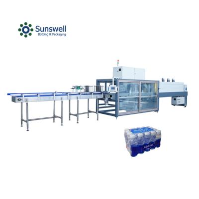 China MB-450A Fully Automatic Heat Shrink Tunnel Machine for Bottle Packaging - 45 Packs/Minute Capacity, 10500mm Length for sale