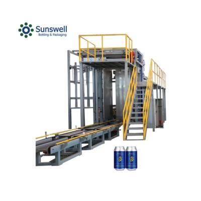 China Empty Can Depalletizer Machine 36000CPH 380V for Glass Bottles and Metal Cans for sale