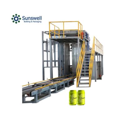 China Aluminum Can Automatic Depalletizer 36000CPH High Level Depalletizing System for Cans Bottles for sale