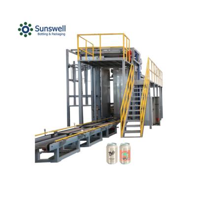 China Automatic Aluminum Can Layer Depalletizer High Level Depalletizer 36000CPH 380V for sale