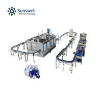 China Sunswell BZXGF Piston Filling Machine 4500KG 150W for Water Juice Oil Beverage Production Line for sale