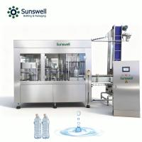 China Fully Automated Plastic Bottle Water Filling Machine System for sale