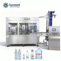 China Industrial 3-in-1 Turnkey Water Filling Machine Line for PET Bottle 2000-24000 BPH for sale