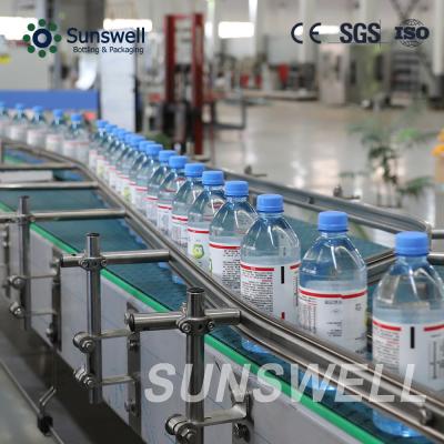 China Automatic PET Bottle Water Bottling Line 3 in 1 Rinser Filler Capper 2000-24000 BPH for sale