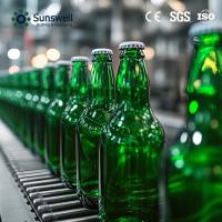 China 3-in-1 Automatic Glass Bottle Beer Filling Machine for sale