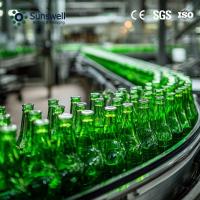 China Automatic Glass Bottle Beer Filling Machine 3-in-1 Rinser Filler Capper 3000-20000 BPH for sale