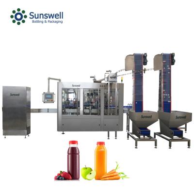China Advanced Automated Hot Filling System for Premium Juice Bottling for sale