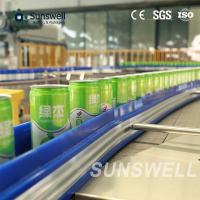 China 200ml CSD Can Filling Line 18000 Cans Per Hour Beverage Canning Machine for sale