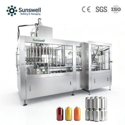 China 18000CPH 200ml CSD Carbonated Soft Drink Canning Production Line for sale