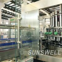 China 200ml CSD Can Filling Line 18000 Cans Per Hour Beverage Canning Machine for sale
