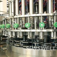 China High Speed 18000CPH 200ml Soda Can Filling Canning Line for sale
