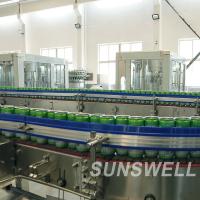 China Automatic 18000CPH 200ml Aluminum Can Carbonated Drink Canning Line for sale