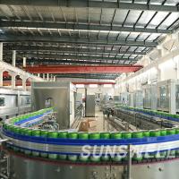 China Automatic 18000CPH 200ml Aluminum Can Carbonated Drink Canning Line for sale