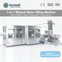 China High Speed 24000BPH 500ml Mineral Water Bottling Line Complete Water Filling Equipment for sale