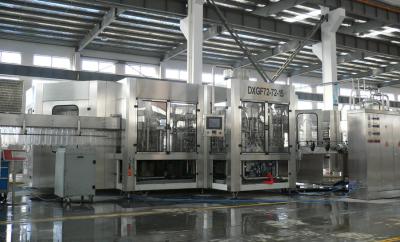 China RCGF50-50-12 Automatic Beverage Filling Machine 18,000 BPH Capacity for PET Bottles 50-96mm for sale