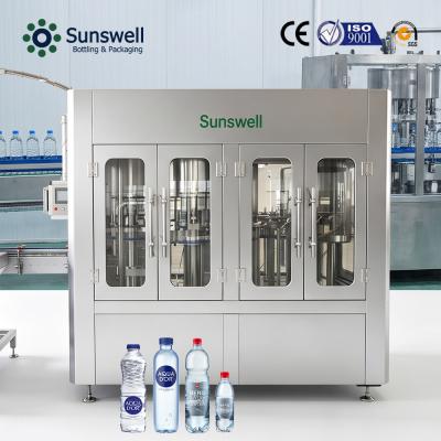 China Small Pet Bottle Pure Water Production Line with Washing Filling and Capping for sale