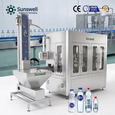 China Advanced 2000bph 20oz Water Filling and Capping Line Solutions for sale