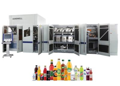 China Sunswell Blowing-Filling-Capping Combiblock Automatic Bottling Plant 12,000-54,000 BPH Capacity with 25% Energy Saving for sale