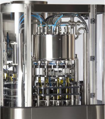 China Glass Bottle Beer Filling Machine 3 In 1 Mono-Block with Rotary Rinser 3000-36000BPH Capacity for sale