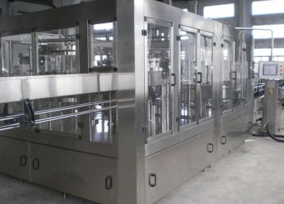 China Compact Beer Filling Machine 1000-8000 BPH Capacity with PLC Control for Glass Bottling Equipment for sale