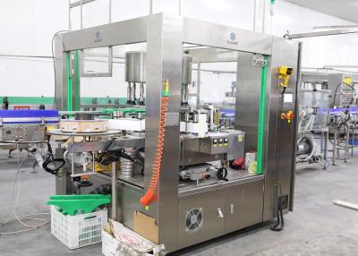 China Automatic Bottle Labeling Machine with 10,000 pcs/Hour Capacity and ±1mm Accuracy for OPP Hot Melt Glue Labels for sale