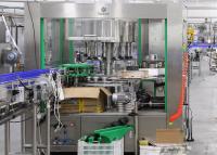China OPP Round Bottle Hot Melt Glue Labeling Machine 10000 Pcs/H 380V 50Hz for Plastic Glass Bottles for sale