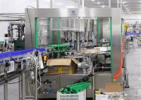 China Glass PET Bottle Labeling Machine , High Speed Beverage Packaging Equipment for sale