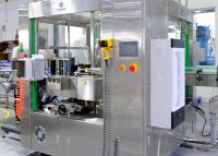 China Rotary / Linear Hot Melt Glue Labeling Machine For Liquid Beverage Packaging Line for sale