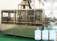 China 13KW 5 Gallon Water Bottle Filling Machine with Barrel Rinser for Pure Water 1200 BPH for sale