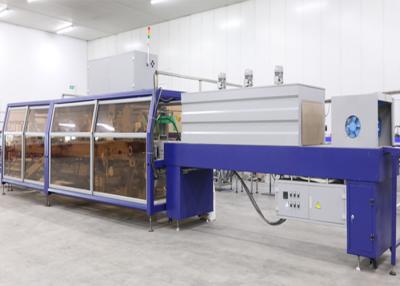 China Automatic Box Shrink Wrapping Machine 10 Packs per Minute 380V for sale