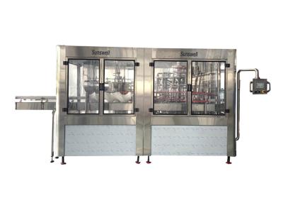 China 3-in-1 Monoblock Water Filling Machine Rinser Filler Capper 500-4000 BPH 5L for sale
