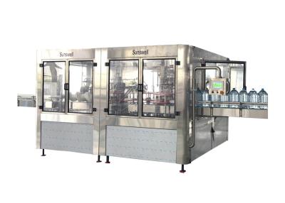 China Fully Automatic 3-in-1 Water Filling Machine 5L Bottle Washing Filling Capping 1000 BPH for sale