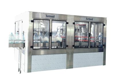 China 3L - 5L Water Washing Filling And Capping Machine For Big Plastic Bottle for sale