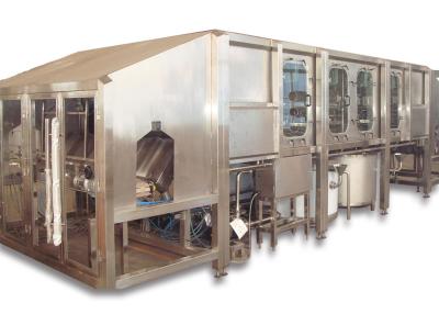 China Full Automatic 5 Gallon Bottle Washing Filling Capping Machine 2950×780×1520mm 12-Station for sale