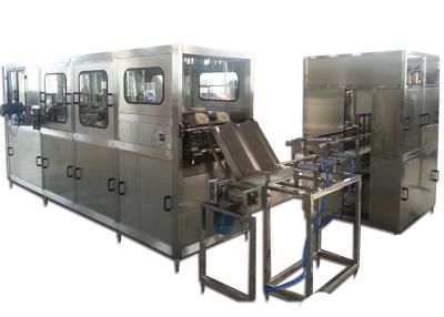 China QGF Series 5 Gallon Barrel Bottle Water Filling Machine - 60-800 Bottles/Hour Capacity, 380V Power for sale