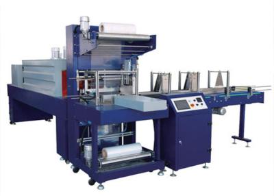 China Automatic PE Film Shrink Wrapping Machine 15-18 Bags per Minute for Bottles for sale