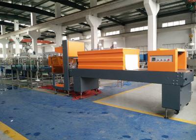 China Full Automatic PE Film Shrink Packaging Equipment For Beverage Drinking Water Bottles for sale