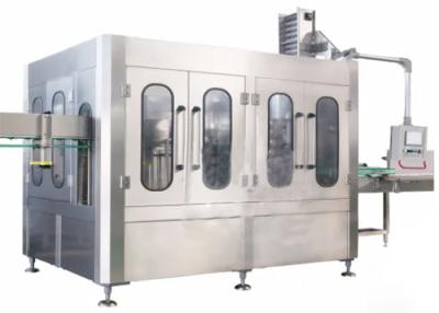China Automatic Soda Water Bottle Filling Machine with 500-4000 BPH Capacity and SUS304 Stainless Steel Construction for sale