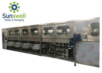 China 5 Gallon Barrel Water Filling Machine Monoblock Washing Capping 300-2000 BPH for sale
