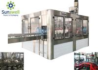 China Fully Automatic Water Filling Machines 5 Gallon Barrel / Bottle Washing Capping for sale