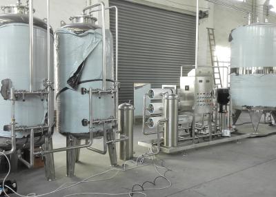China 2T/H Reverse Osmosis Water Purification Plant with 8 Membrane Sets for Beverage and Drinking Water Treatment for sale